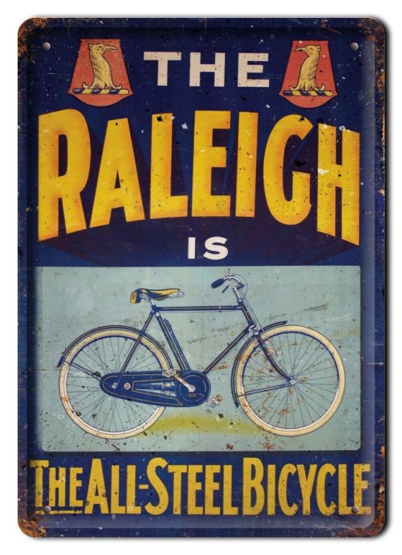 ROWER PLAKAT METALOWY SZYLD OBRAZEK RETRO #20339 | SzyldBaza.pl